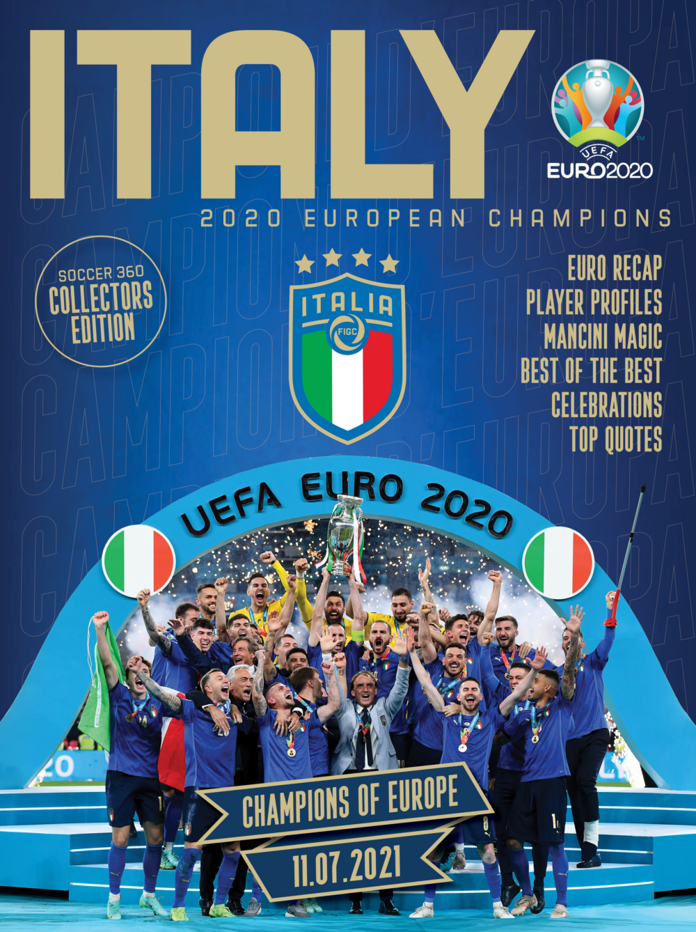 Italy Euro 2020 Collectors Edition • Soccer360 Magazine